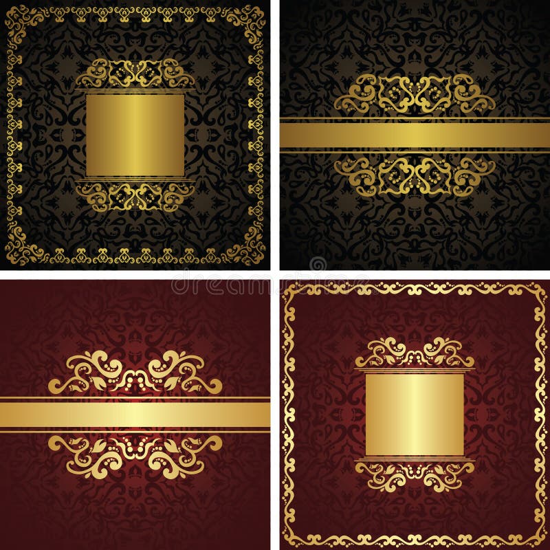 Set of Vector Vintage Luxury Decorative Frames and Borders Stock Vector ... Set of Vector Vintage Luxury Decorative Frames and Borders Stock Vector ...