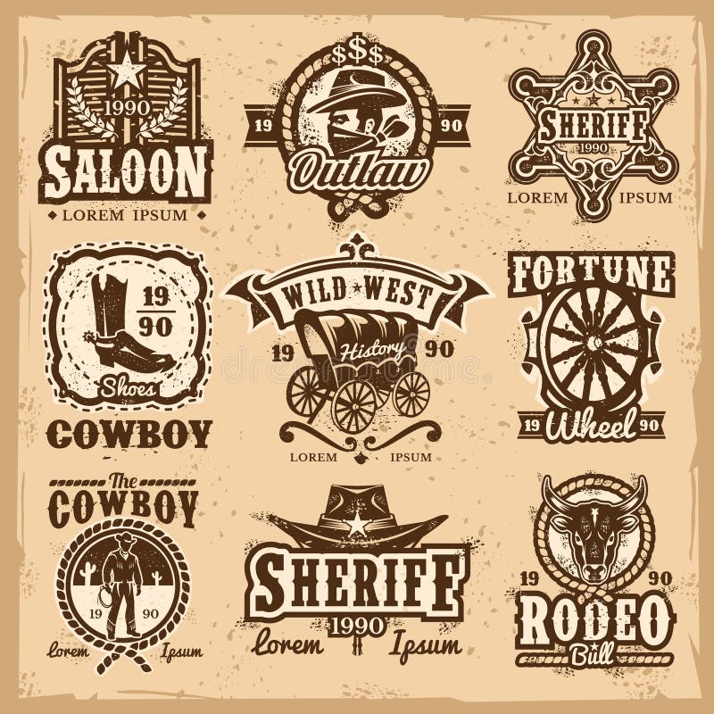 Western Style Logos Description: Introducing Young Heart Typeface