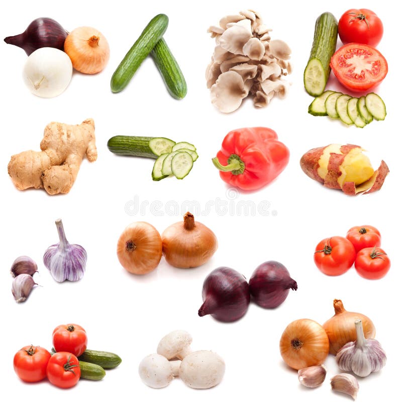 Fruit and vegetable set stock image. Image of apple, currant - 10607657