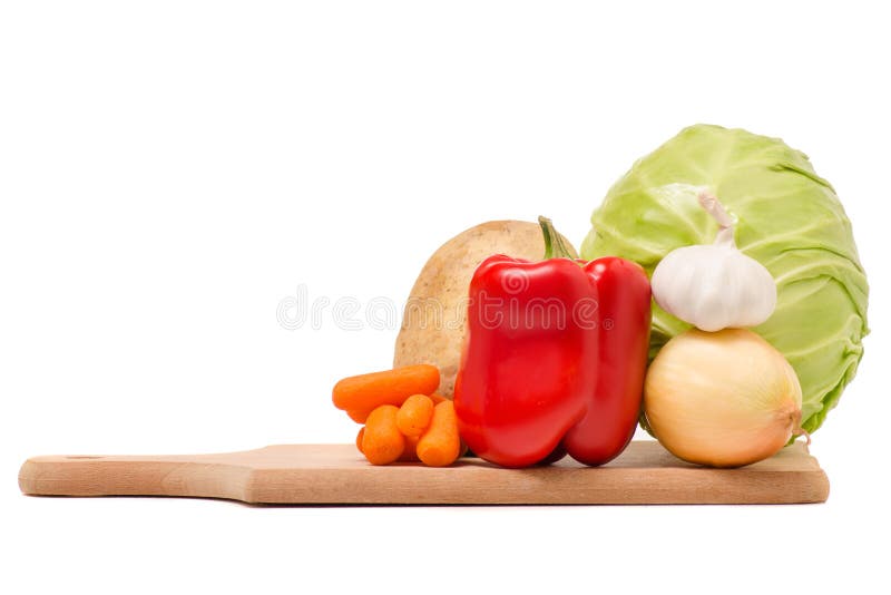 Set of vegetables isolated stock photo. Image of composition - 104238420