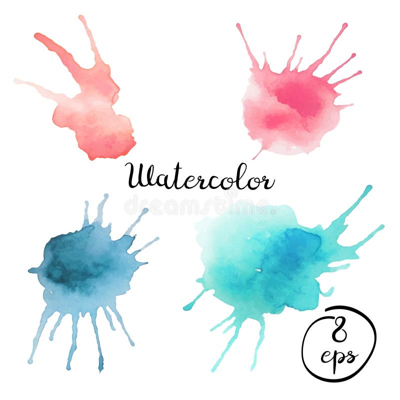 Set vektorflecken vektor abbildung. Illustration von element - 81478895