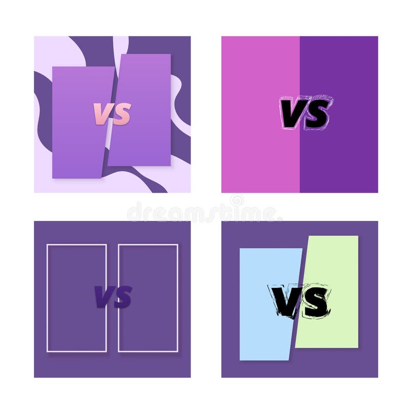 Vs Background Vertical Stock Illustrations – 63 Vs Background Vertical ...