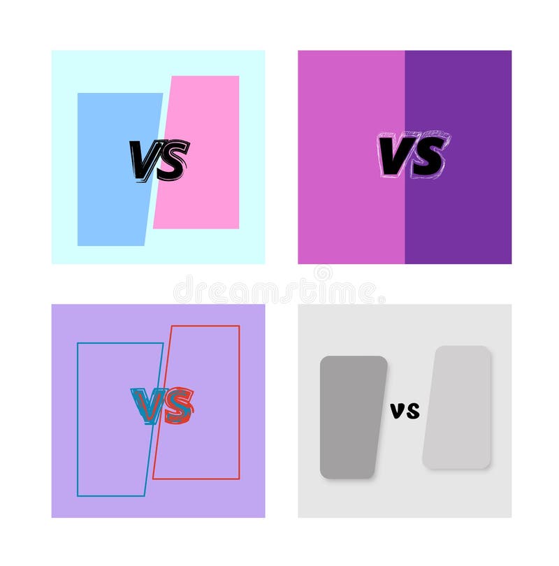 Vs Background Vertical Stock Illustrations – 63 Vs Background Vertical ...