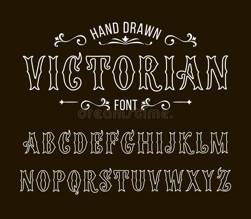 Victorian Hand Lettering