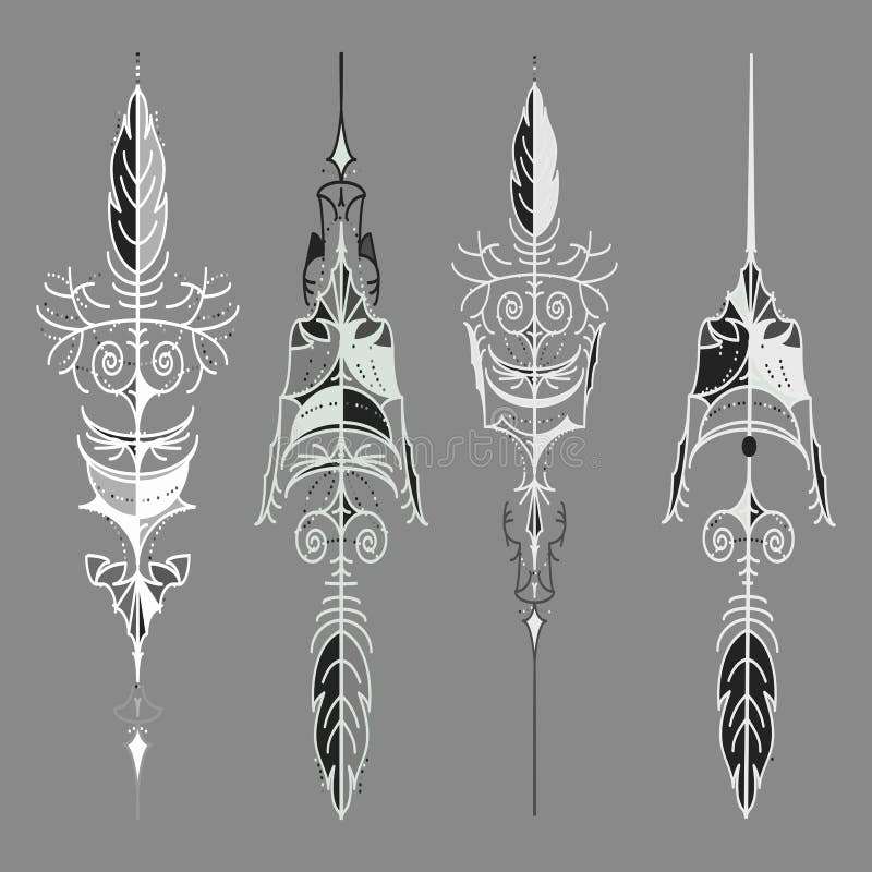 Gothic Arrows Stock Illustrations – 139 Gothic Arrows Stock ...