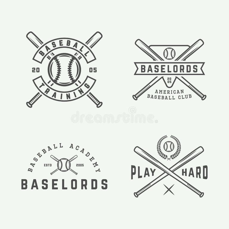 Vintage Baseball Logos Stock Illustrations – 761 Vintage Baseball Logos ...