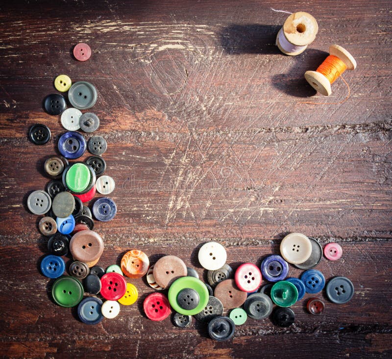 Set of Vintage Buttons on Old Wood Stock Photo - Image of buttons ... Set of Vintage Buttons on Old Wood Stock Photo - Image of buttons ...