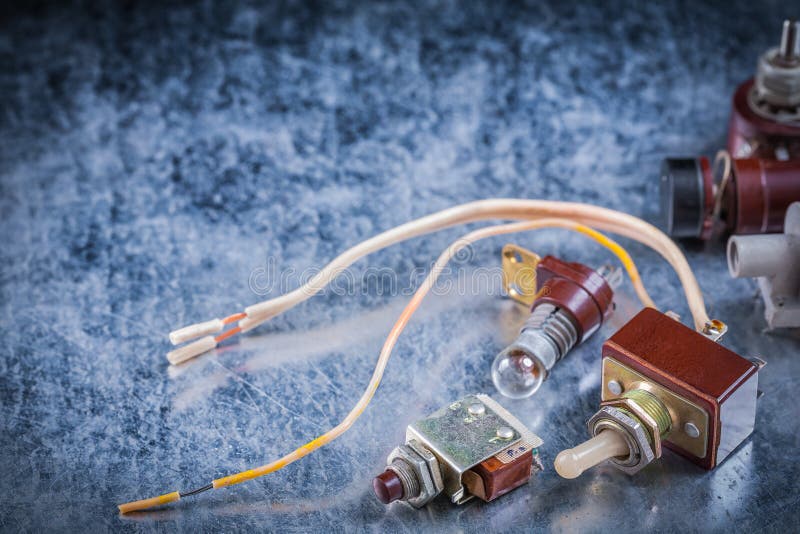 Vintage Electrical Tester Nippers Screwdriver Stock Image - Image of ...