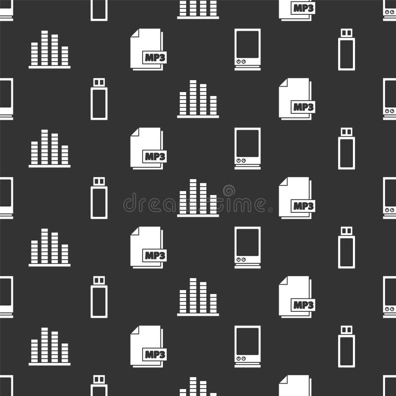 Set Voice Assistant, USB Flash Drive, Music Equalizer and MP3 File ...