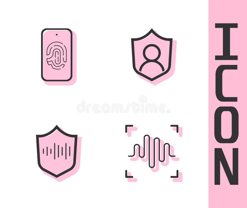 Set Voice Recognition, Mobile with Fingerprint Scan, Shield Voice and ...