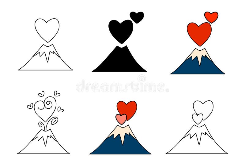 Volcano Hearts Stock Illustrations – 30 Volcano Hearts Stock ...