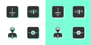 Ground Electrical Source Stock Illustrations – 239 Ground Electrical ...