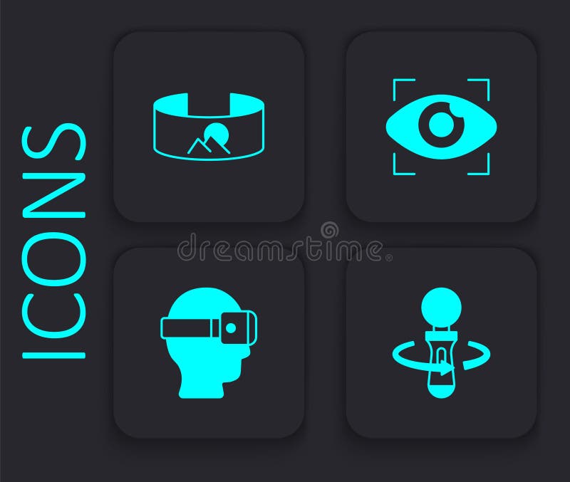 Set VR Controller Game, 360 Degree View, Big Brother Electronic Eye and ...