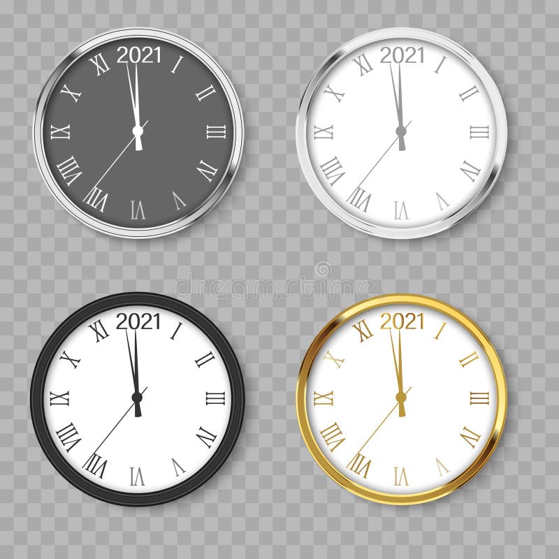 Clocks Transparent Background Stock Illustrations – 155 Clocks Transparent Background Stock ...