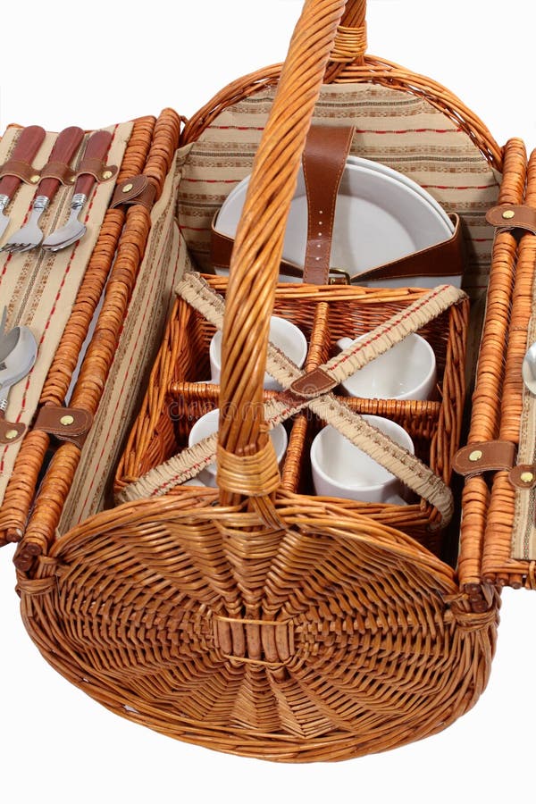 Set of ware for picnic stock image. Image of picnic, glass - 12884687