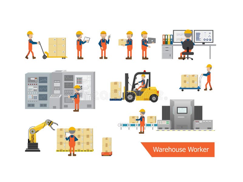 Warehouseman Stock Illustrations – 206 Warehouseman Stock Illustrations ...