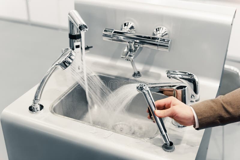 Set of Water Mixing Faucets Stock Photo - Image of mixing, demo: 52171744