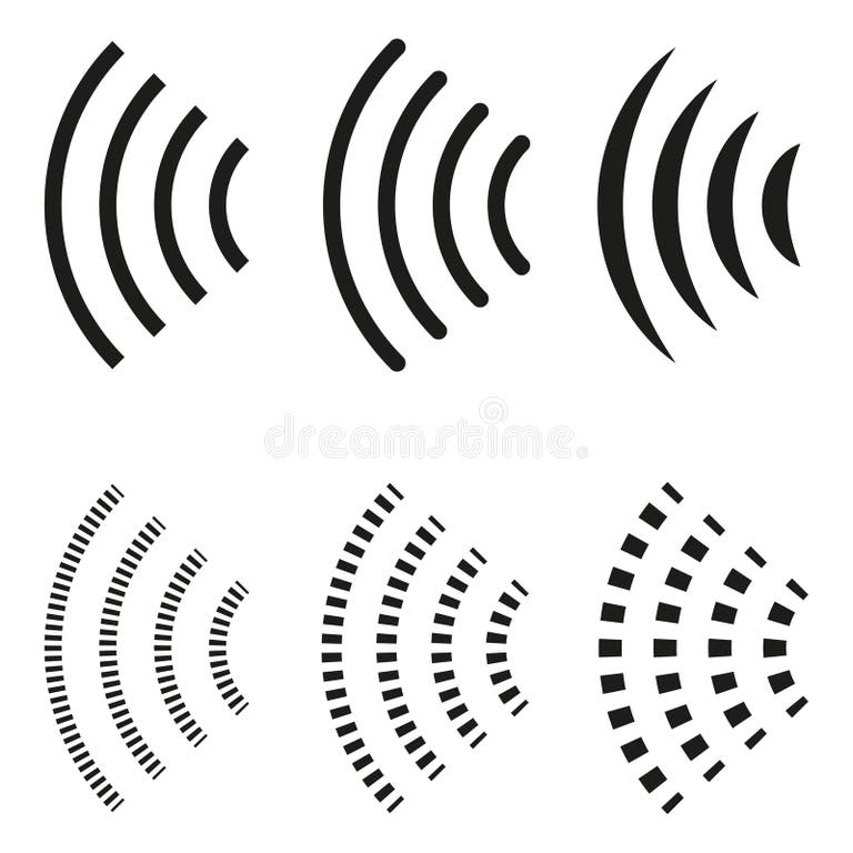 Black Sound Wave Pattern Stock Illustrations – 14,503 Black Sound Wave ...