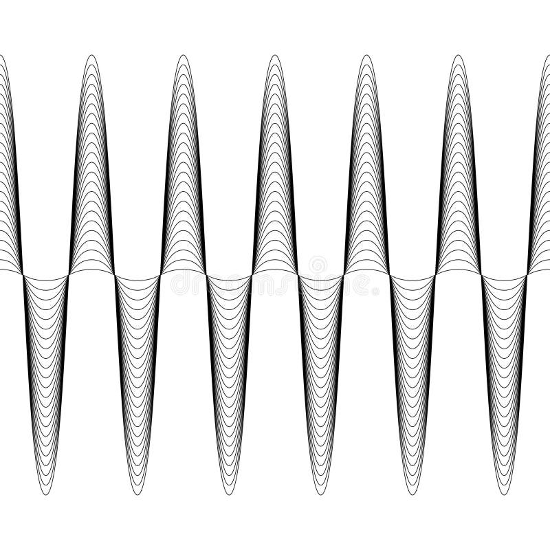 Set Of Waves With Augmented Amplitude, The Vector Of Increasing ...