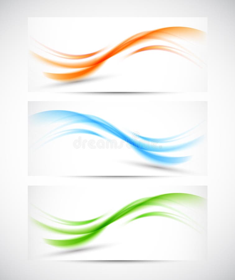 Banner - Water Waves stock vector. Illustration of ecological - 33005220
