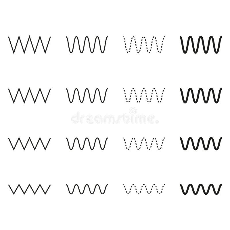 Wavy Sinus Stock Illustrations – 2,141 Wavy Sinus Stock Illustrations ...