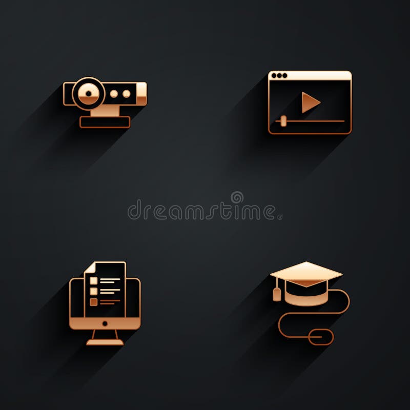 Set Web Camera, Online Play Video, Quiz, Test, Survey and Graduation ...