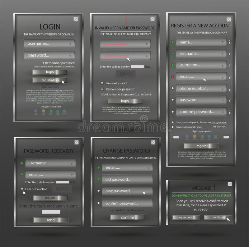 Change Password Stock Illustrations – 1,030 Change Password Stock ...