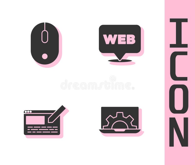 Set Web Development, Computer Mouse, UI or UX Design and and Graphic ... Set Web Development, Computer Mouse, UI or UX Design and and Graphic ...