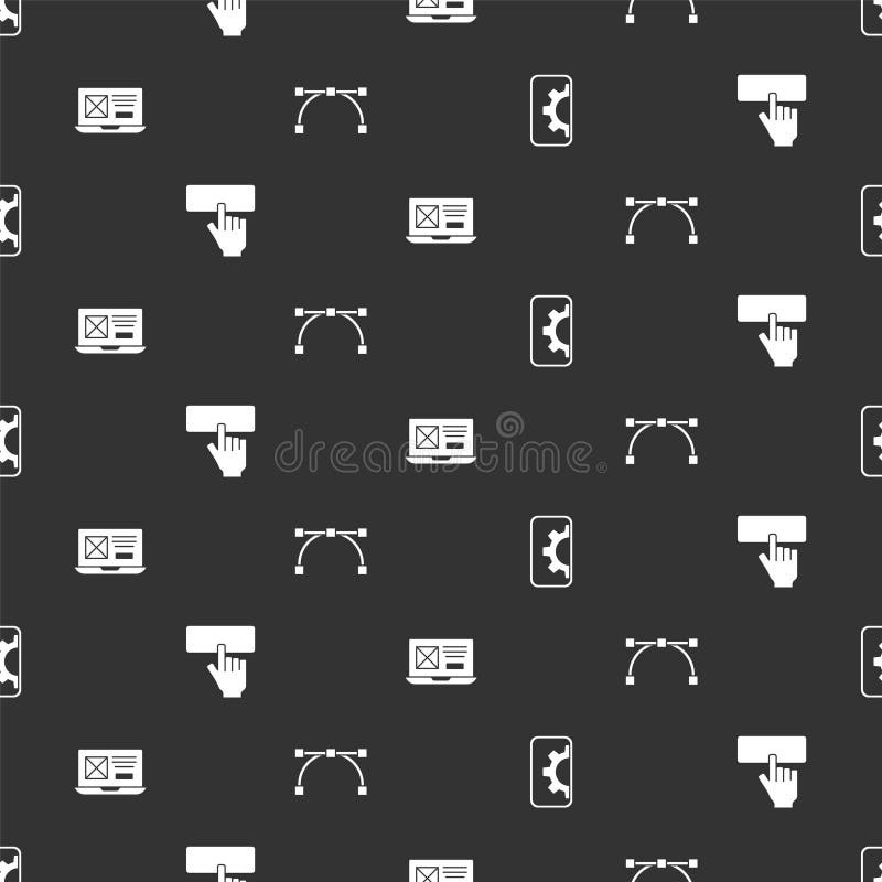 Set Web Development, Keyboard, UI or UX Design and Bezier Curve on ... Set Web Development, Keyboard, UI or UX Design and Bezier Curve on ...