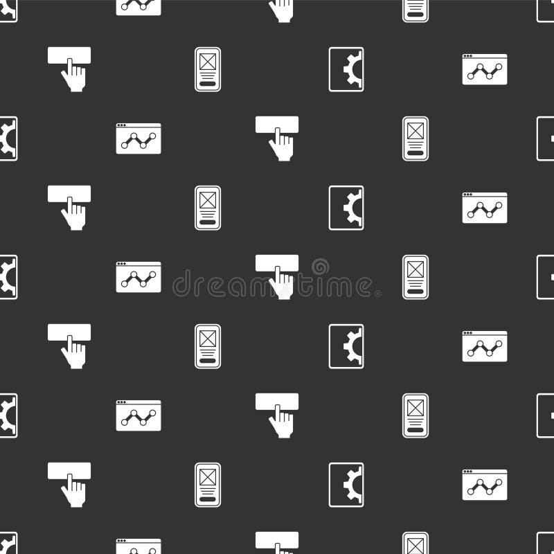 Set Web Development Website Statistic Keyboard And Ui Or Ux Design On 2846