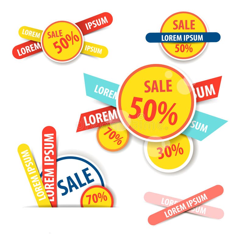 Set of Website Banner. stock vector. Illustration of backdrop - 72558563