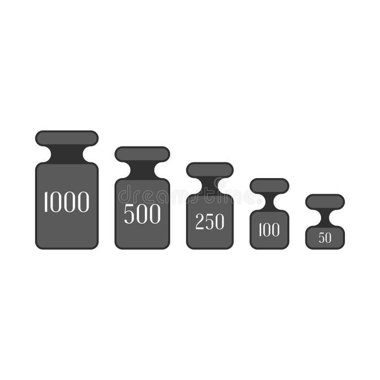 Calibration Weight Set Stock Illustrations – 261 Calibration Weight Set ...