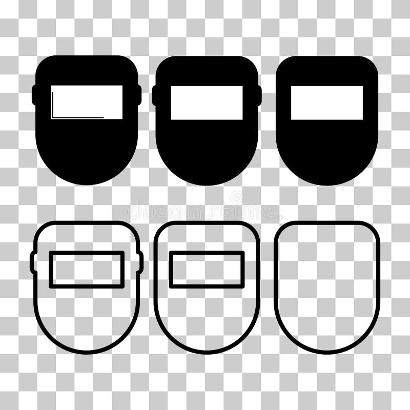 Set of Welding Technology Icon, Metal Tool Equipment Symbol, Safe Weld ...