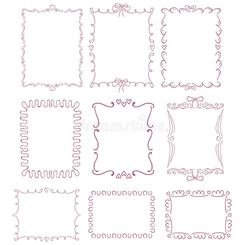 Whimsical Frames Stock Illustrations – 4,340 Whimsical Frames Stock ...