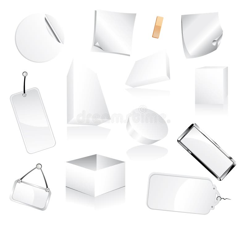 Vector Packaging and Souvenir Dummy Stock Vector - Illustration of ...