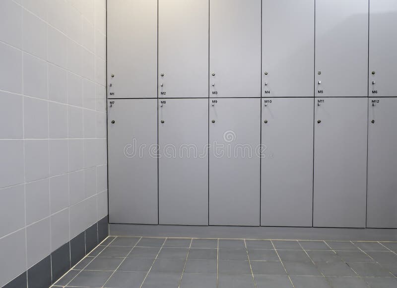 Modern locker set stock photo. Image of clothing, ceramic - 168856852