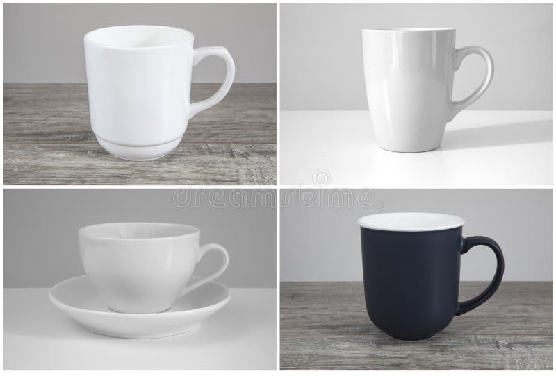 Set of cup and mug stock image. Image of kitchen, espresso - 148494735