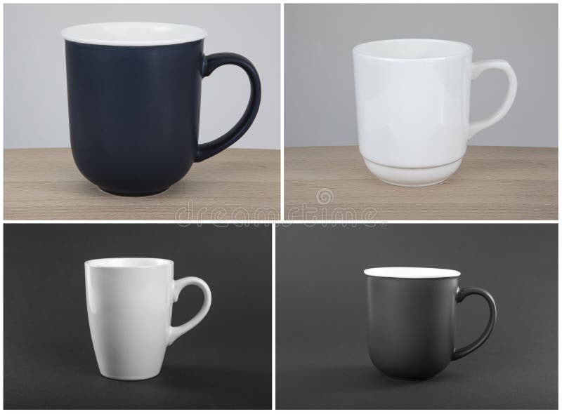 Set of cup and mug stock image. Image of aroma, beverage - 148494777