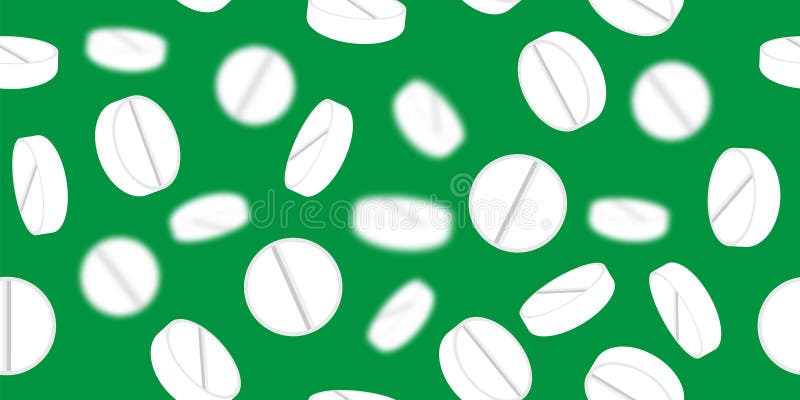 Circle White Tablets Seamless Background Stock Photos - Free & Royalty ...