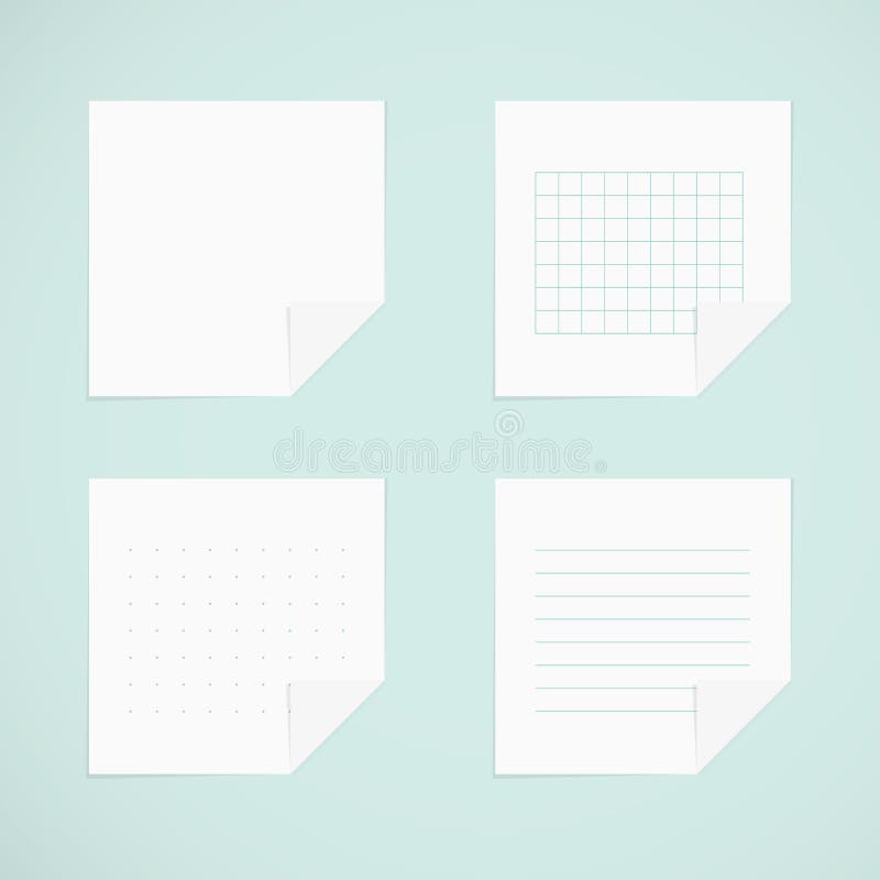 Sticky Notes Lines Stock Illustrations – 146 Sticky Notes Lines Stock ...