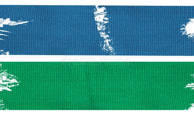 Set of Wide Ripped Strips of Fabric Isolated on White Background ...