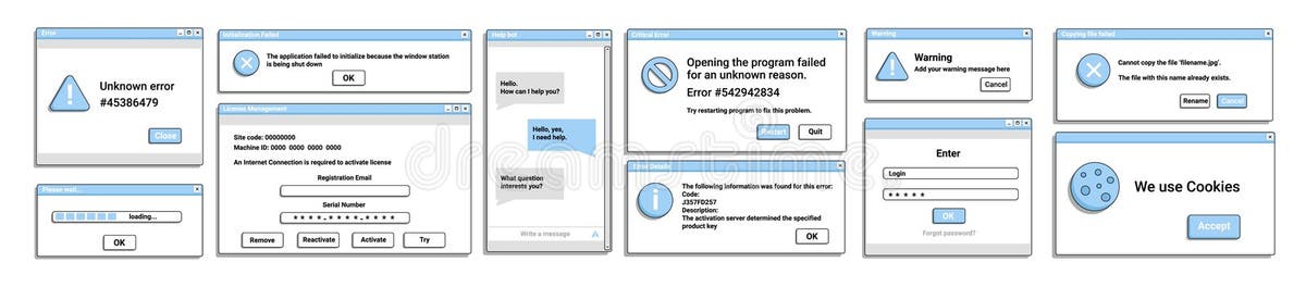 Error Pop Stock Illustrations – 1,165 Error Pop Stock Illustrations ...