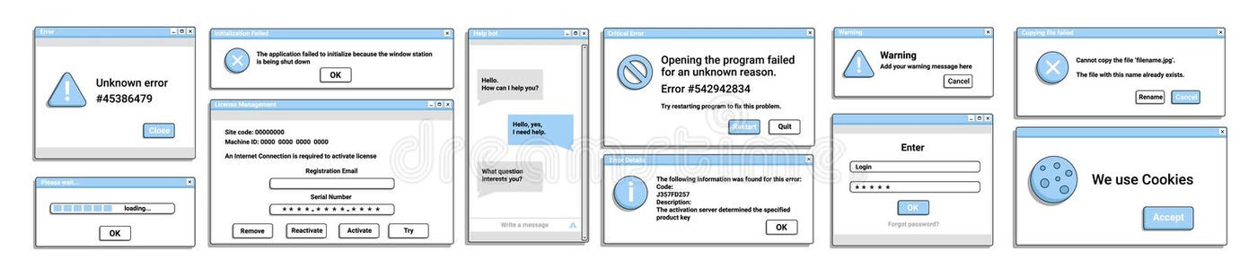 Error Pop Stock Illustrations – 1,165 Error Pop Stock Illustrations ...