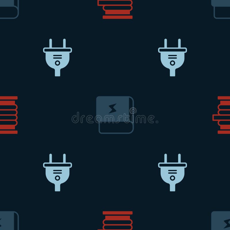 Set Wire Electric Cable on Reel, Book about Electricity and Electric ...