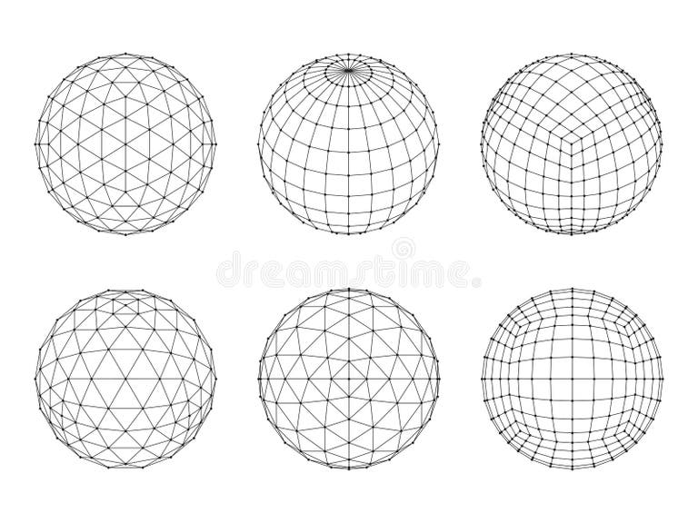 Mesh Spheres Stock Illustrations – 4,567 Mesh Spheres Stock ...