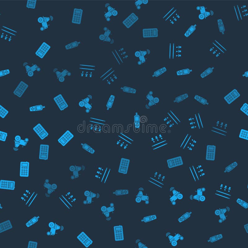 Set Wireless Tractor on Smart Farm, Smart with Bulb and Plant, Portable ...