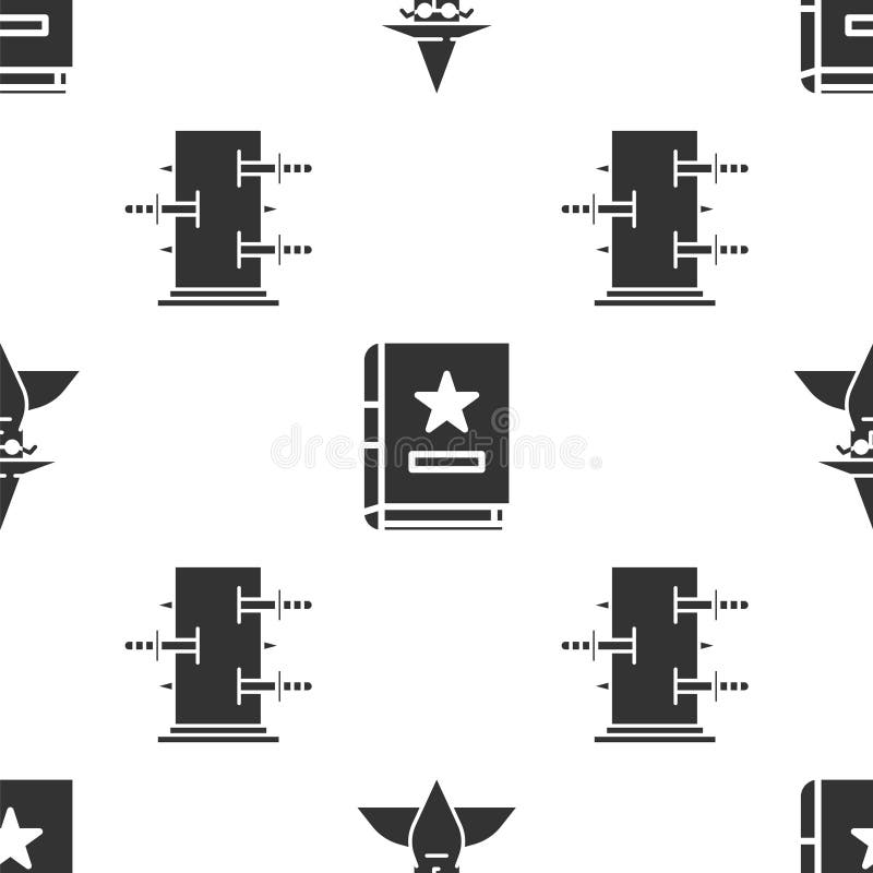 Set Wizard Warlock, Ancient Magic Book and Trunk for Magic Tricks on ...