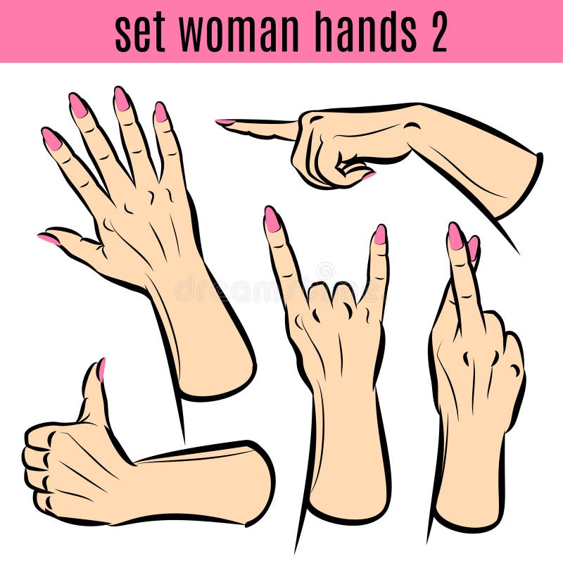 Hands Gestures Illustrations Stock Vector - Illustration of gesture ... Hands Gestures Illustrations Stock Vector - Illustration of gesture ...