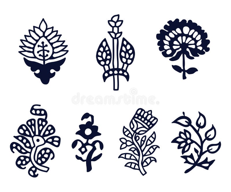 Kashmir Blockprint Geo Pattern Stock Vector - Illustration of ... Kashmir Blockprint Geo Pattern Stock Vector - Illustration of ...