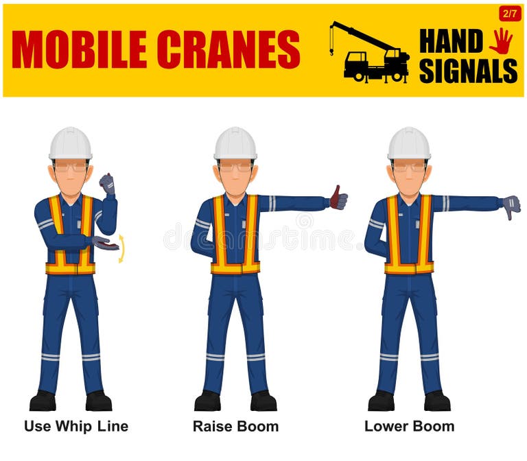 Crane Hand Signal Stock Illustrations – 34 Crane Hand Signal Stock ...